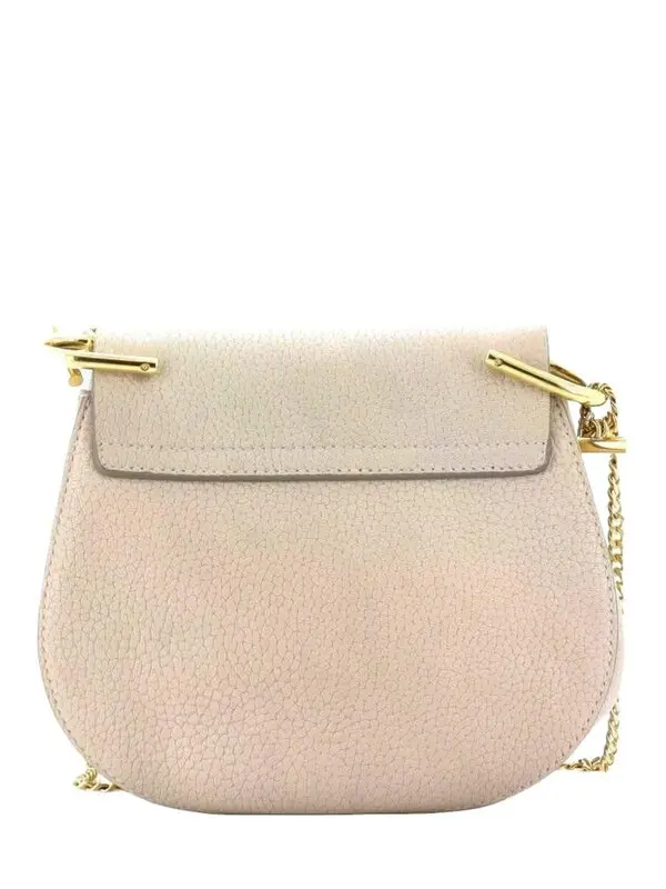 Chloé Drew Leather Mini Crossbody Bag - Pink