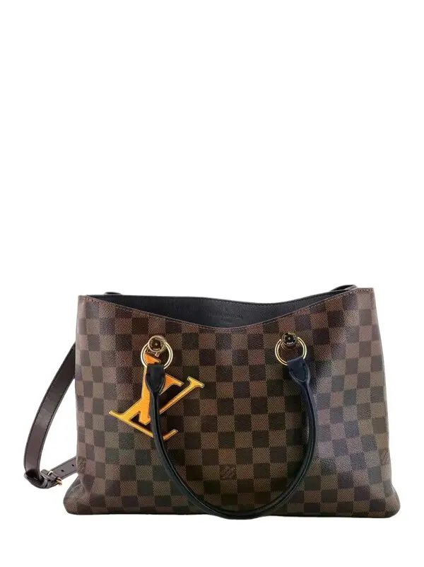 LOUIS VUITTON Damier Riverside Handbag - Black
