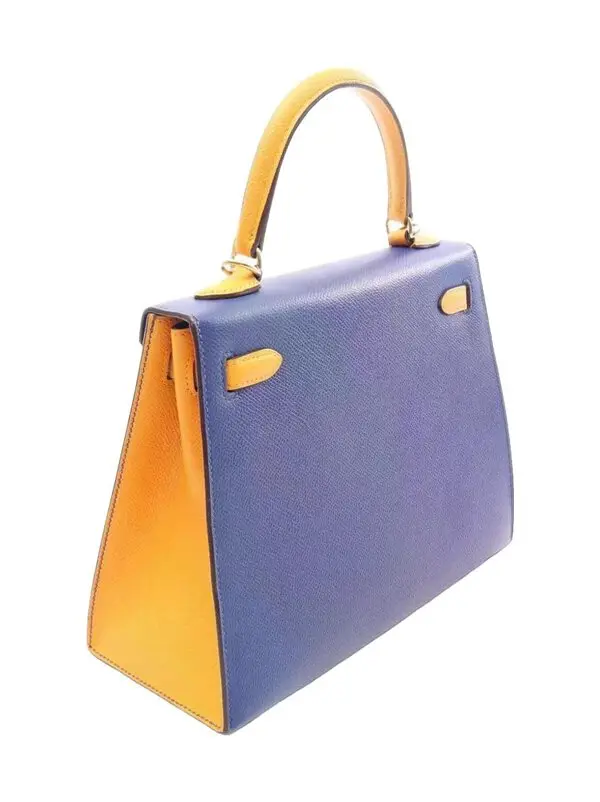 Hermès 2017 25 Kelly Two-way Handbag - Blue