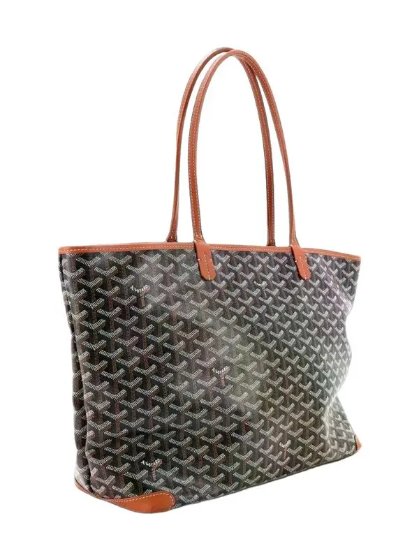 Goyard Artois Tote Coated Canvas Shoulder Bag - Brown