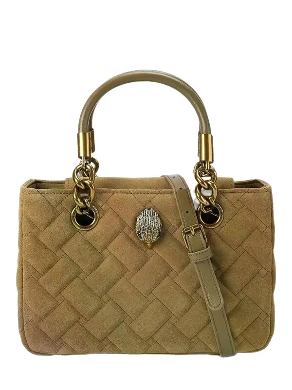 Kurt Geiger Woven Eagle Tote Bag - Neutrals