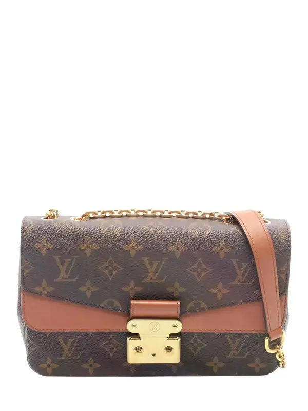 LOUIS VUITTON Monogram Marceau Crossbody Bag - Brown