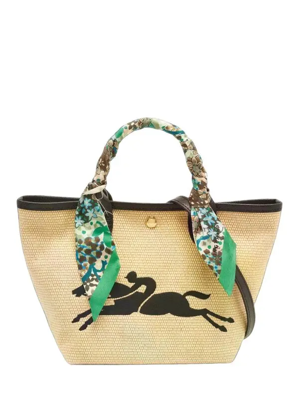 Longchamp Le Panier Pliage Basket Tote Bag - Neutrals