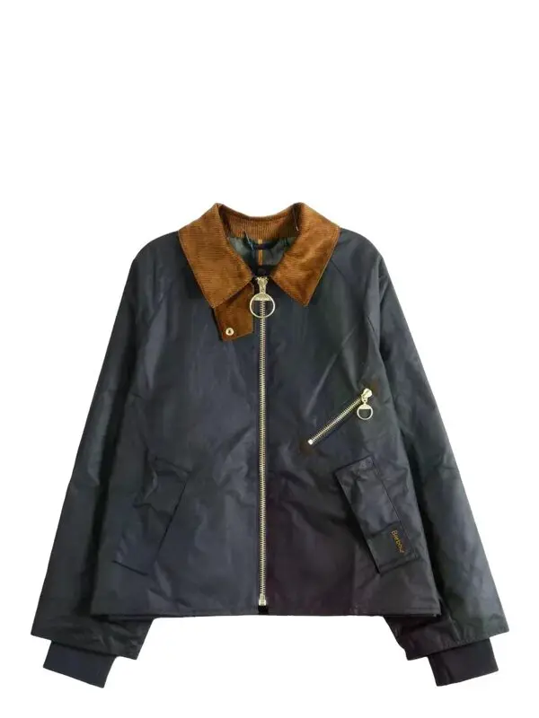Barbour Arlene Waxed Jacket - Blue
