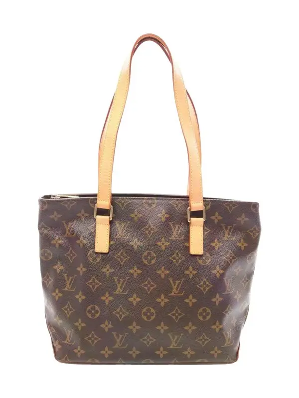LOUIS VUITTON Monogram Cabas Piano Tote Bag - Brown