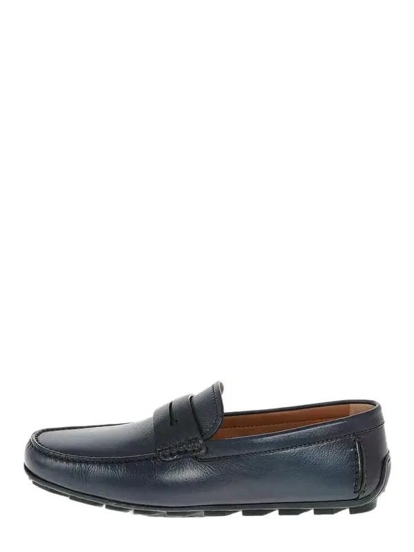 Zegna Leather Loafers - Blue