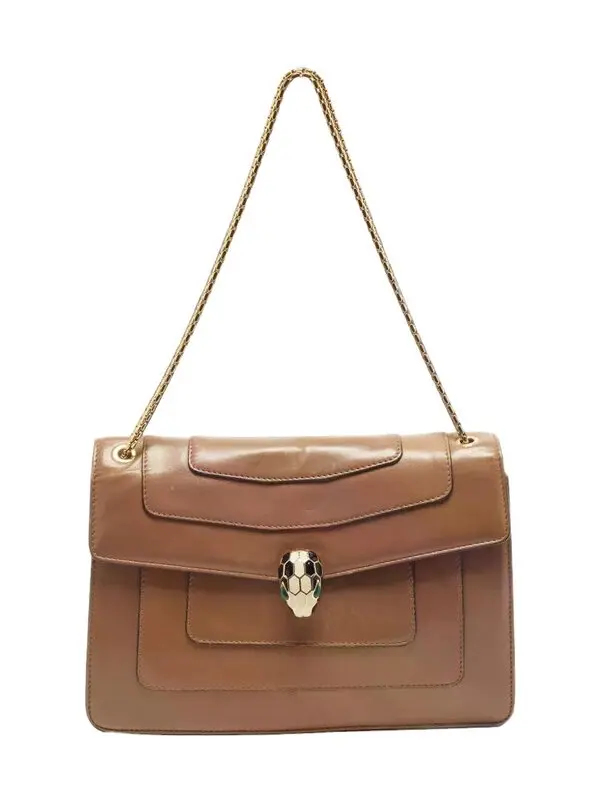 BVLGARI Serpenti Forever Shoulder Bag - Brown