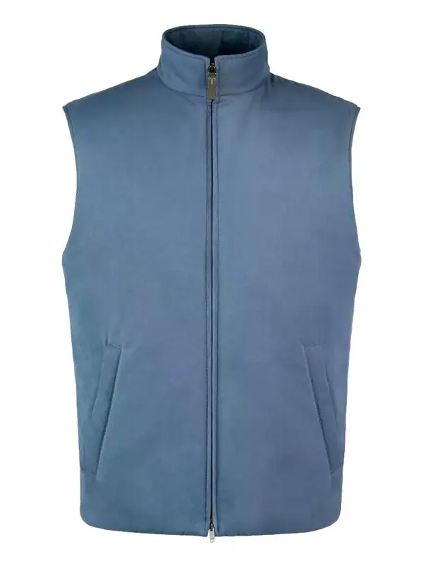 TOD'S Padded Vest - Blue