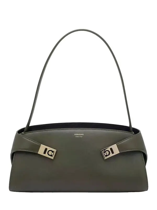 FERRAGAMO Hug East-west Shoulder Bag - Green