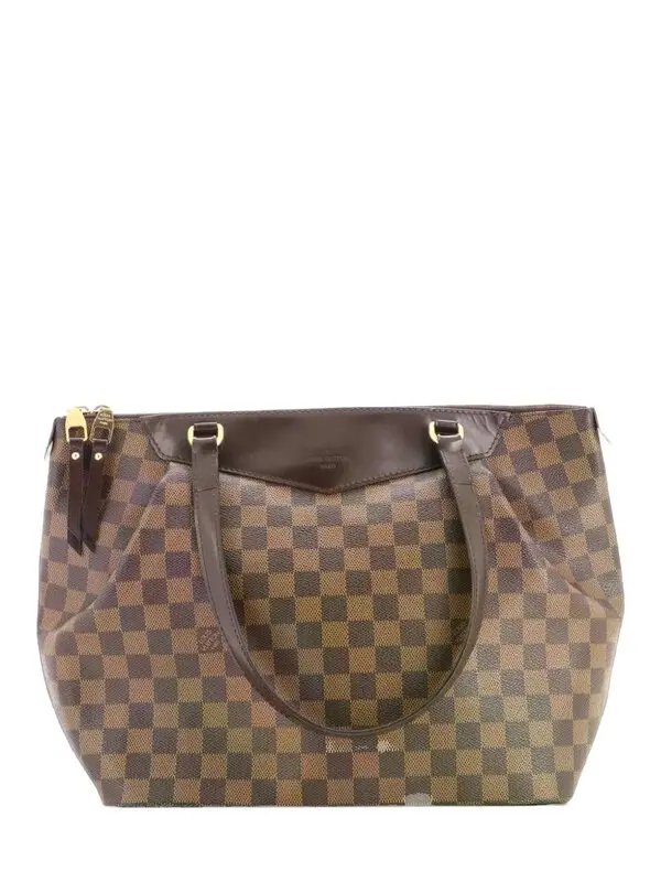 LOUIS VUITTON Damier Gm Tote Bag - Brown