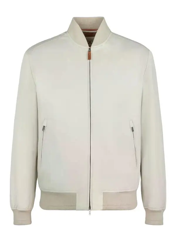 TOD'S Brera Bomber Jacket - Neutrals