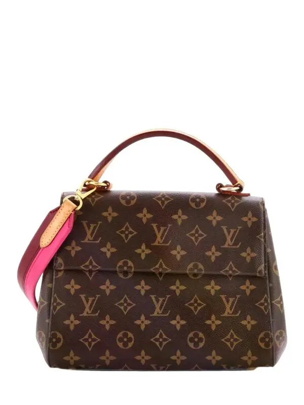 LOUIS VUITTON Monogram Canvas Cluny Bb Satchel - Brown