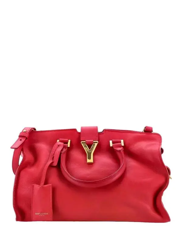Saint Laurent Y Cabas Satchel - Pink