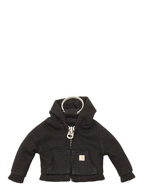 Carhartt Work In Progress Active Jacket Mini Cotton Keyring - Black