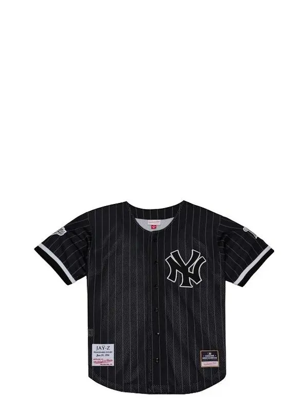 JAY-Z Reasonable Doubt X Mitchell & Ness X New York Yankees Mesh Jersey - Black