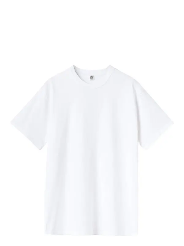 TOTEME Crewneck Short-sleeve T-shirt - White