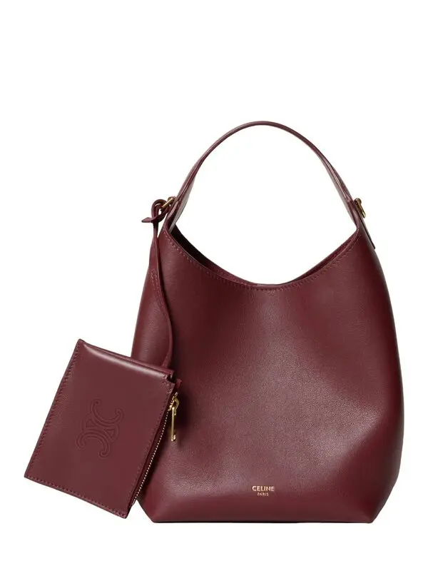 Celine Small Hobo Bag In Smooth Calfskin - Silas