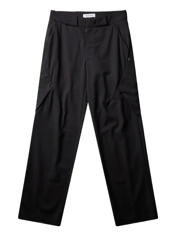 KIKO KOSTADINOV Patchwork Detail Trousers - Black