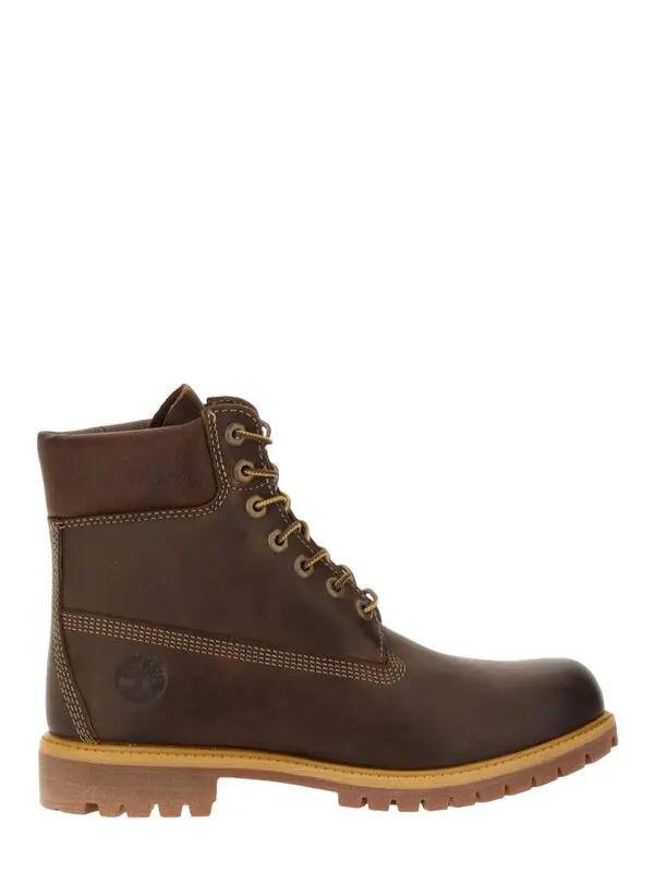 Timberland Premium 6-inch Waterproof Lace-up Boots - Brown