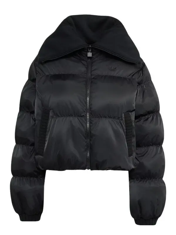 ADIDAS ORIGINALS Knitted Double-sided Cotton Jacket - Black
