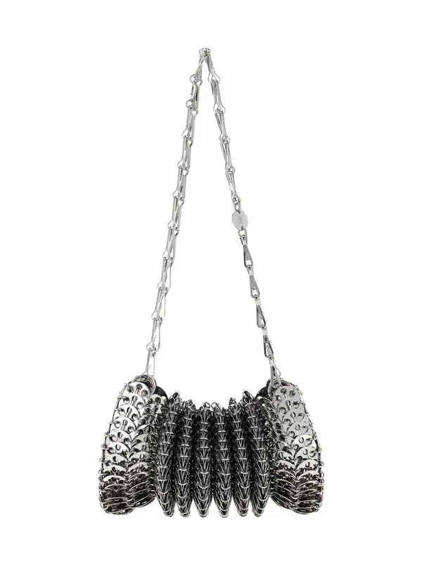 Rabanne Chain Shoulder Bag - Silver