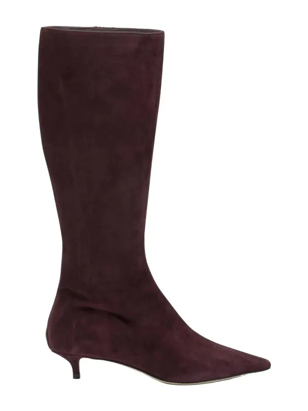 JIMMY CHOO Amis Knee-high Suede Boots - Black