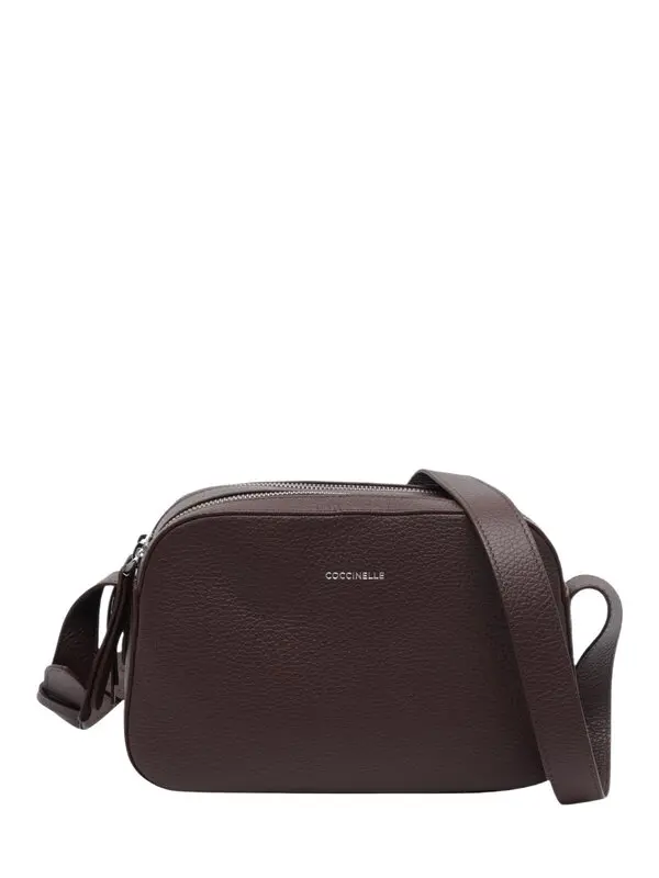 COCCINELLE Fern Zip Crossbody Bag - Black
