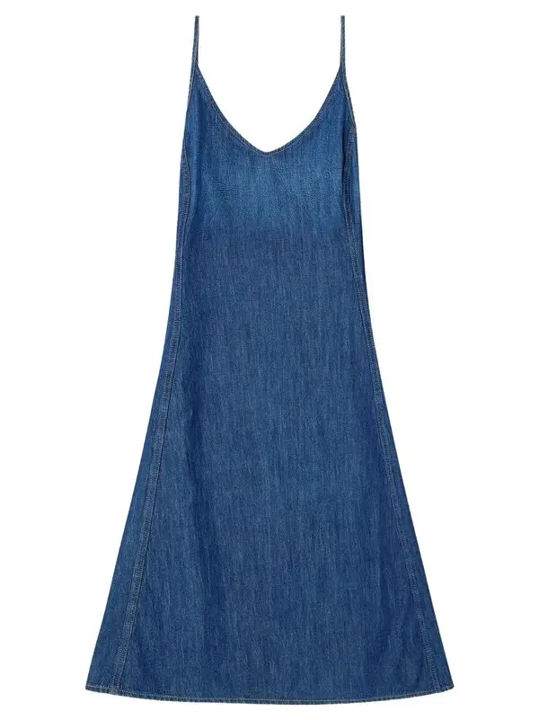 DIESEL® De-beld-d Midi Dress - Medium Blue