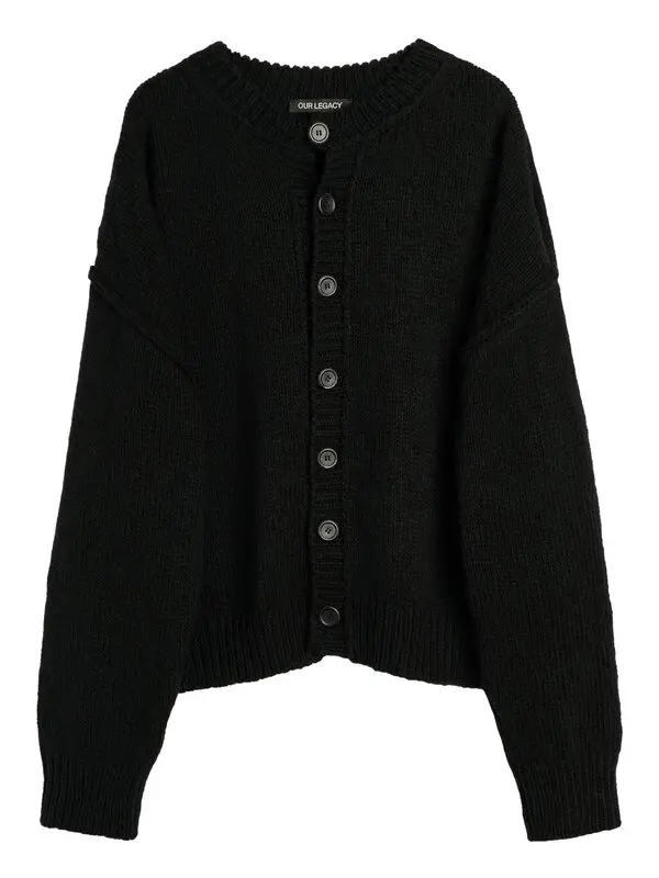 Our Legacy Pitch Cardigan - Black