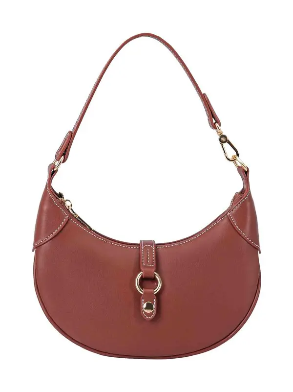 MKF COLLECTION - J'OMOR J'omor Mire Half Moon Shoulder Bag - Pink