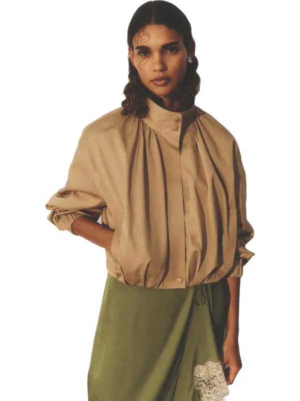 A.L.C. Amelie Jacket - Light Bark