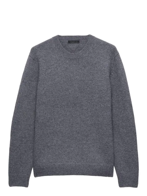 Prada Wool Crew-neck Sweater - Grey