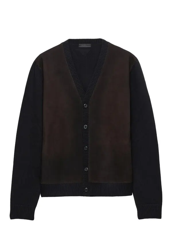 Prada Wool Cardigan - Black