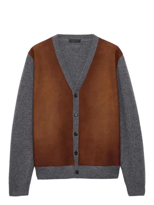 Prada Wool Cardigan - Grey