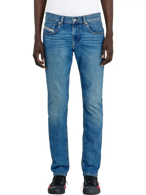 DIESEL® D-strukt Slim Jeans Regular Waist - Blue