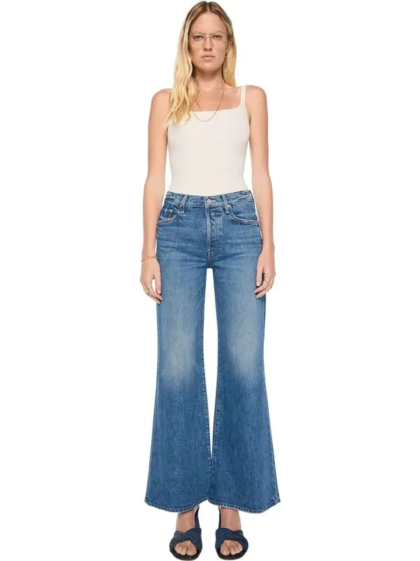 MOTHER The Tomcat Roller "on A Roll" Jeans - Blue
