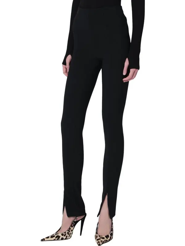 THE FRANKIE SHOP Leggings With Slits - Black