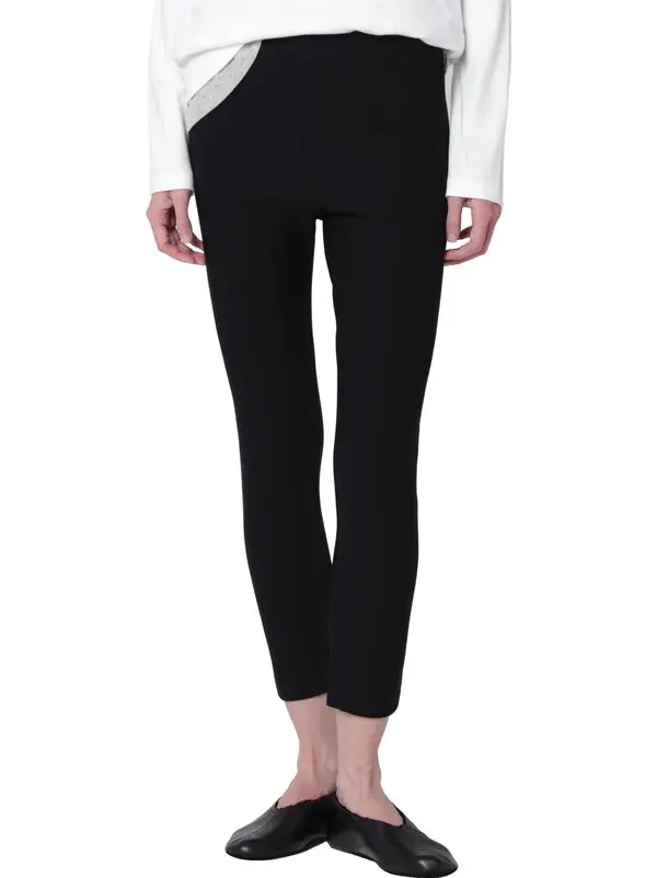 THE ROW Gael Leggings In Viscose Blend - Black