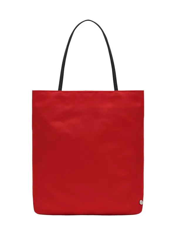 VALESQUE Thea Bag In Satin Nylon - Red