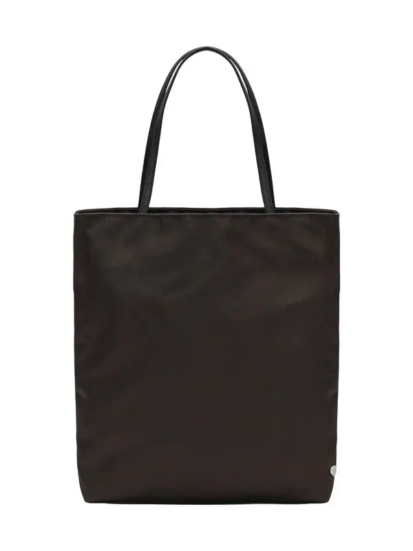 VALESQUE Thea Bag In Satin Nylon - Brown