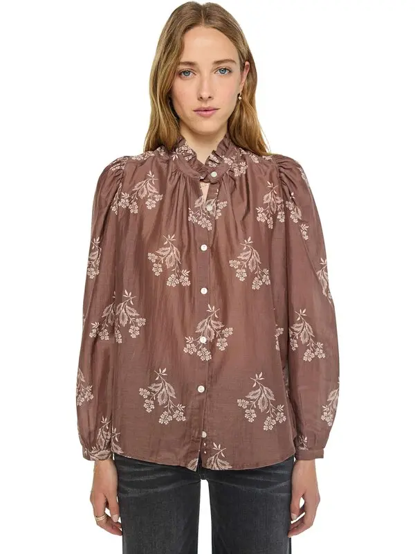 Alix Of Bohemia Annabel Shirt Doe Elderflower - Multi