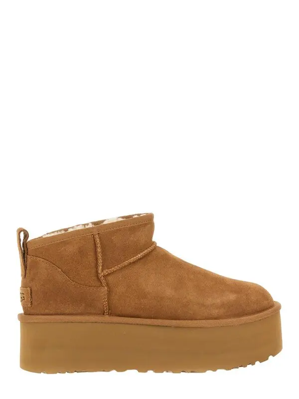 UGG Classic Ultra Mini Platform Boots - Brown
