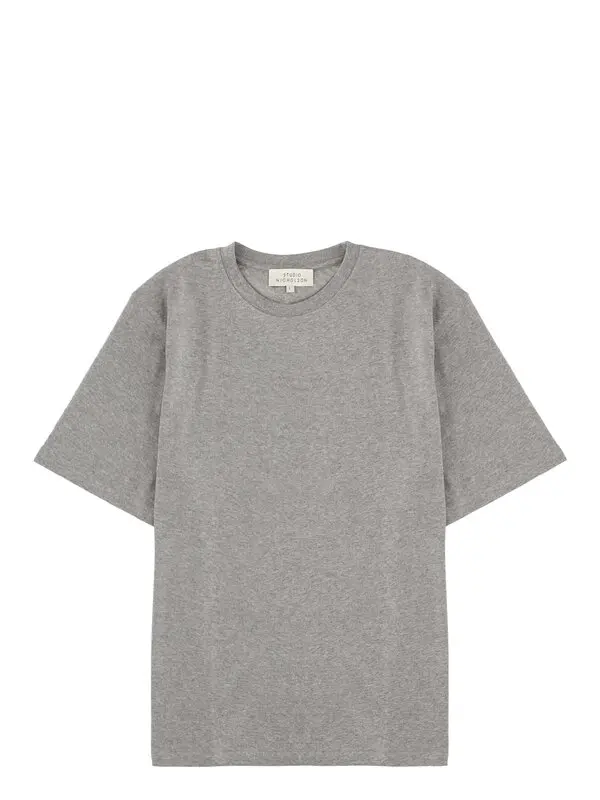 Studio Nicholson T-shirt In Cotone - Grey