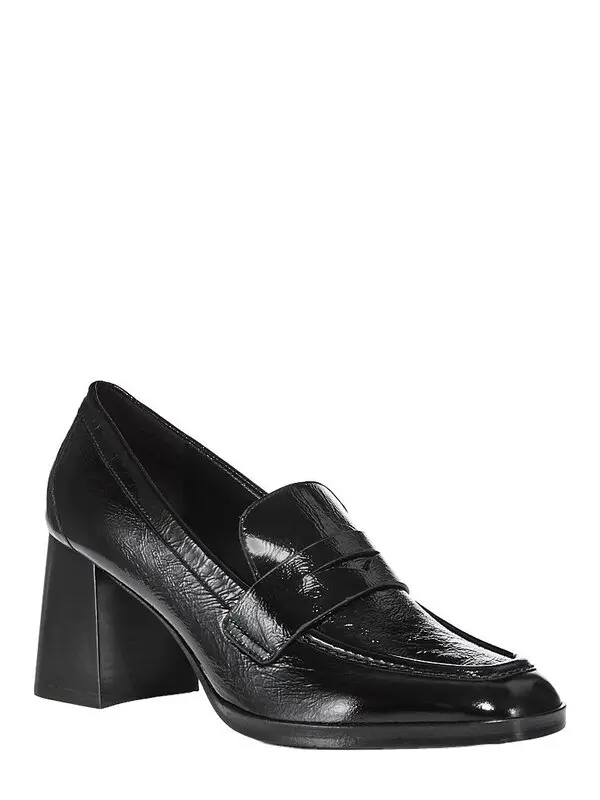 STUART WEITZMAN Vera Loafer Pumps - Black