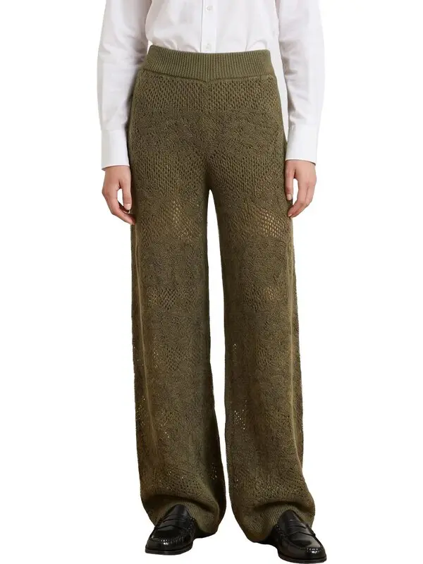 Brunello Cucinelli Sequin Trousers - Green