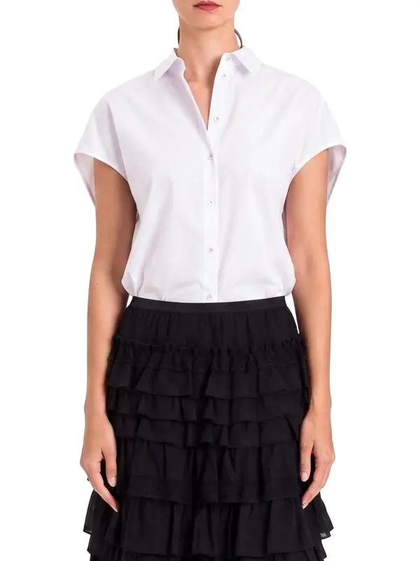 TWINSET Sleeveless Shirt - White