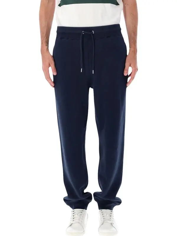 JW Anderson Cotton Jogging Trousers With Elasticated Waist - Blue