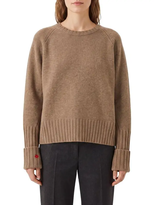 Tory Burch Pullover Sweater - Beige