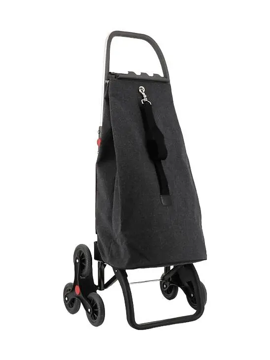 ROLSER Ecosak 6 Wheel Stair Climber Shopping Trolley - Carbon