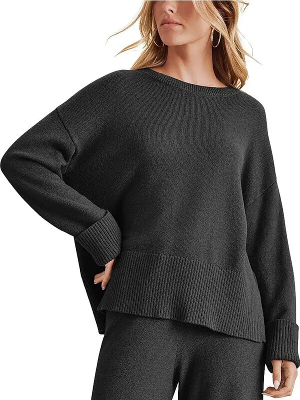 Splendid Haven Crewneck Sweater - Black